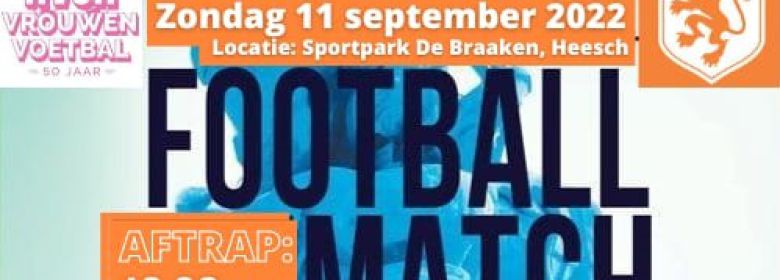 Oranje oud-internationals tegen HVCH vrouwen Oranje oud-internationals tegen HVCH vrouwen
