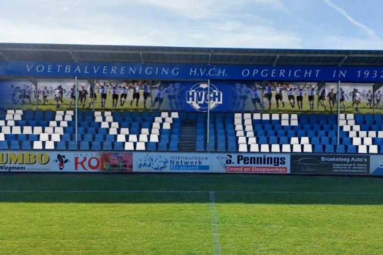 HVCH vernieuwt tribune